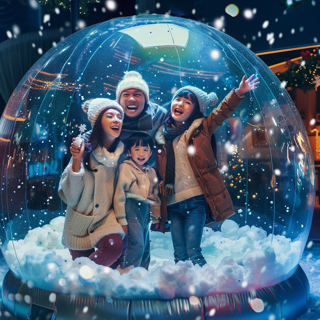 Snow Globe Rentals | Human Snow Globe Photo Booth